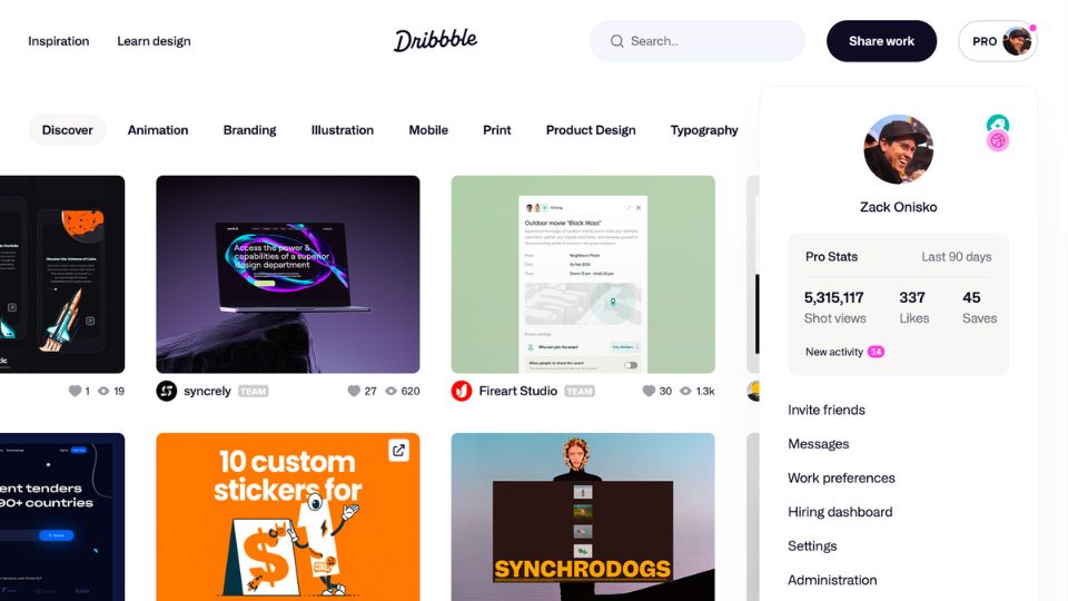 Dribbble Gets A New Logo Done In-House